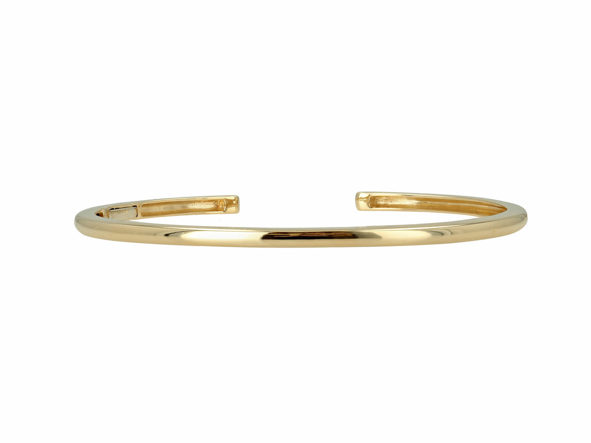 Skinny Gold Bangle Bracelet – Rachel Reid