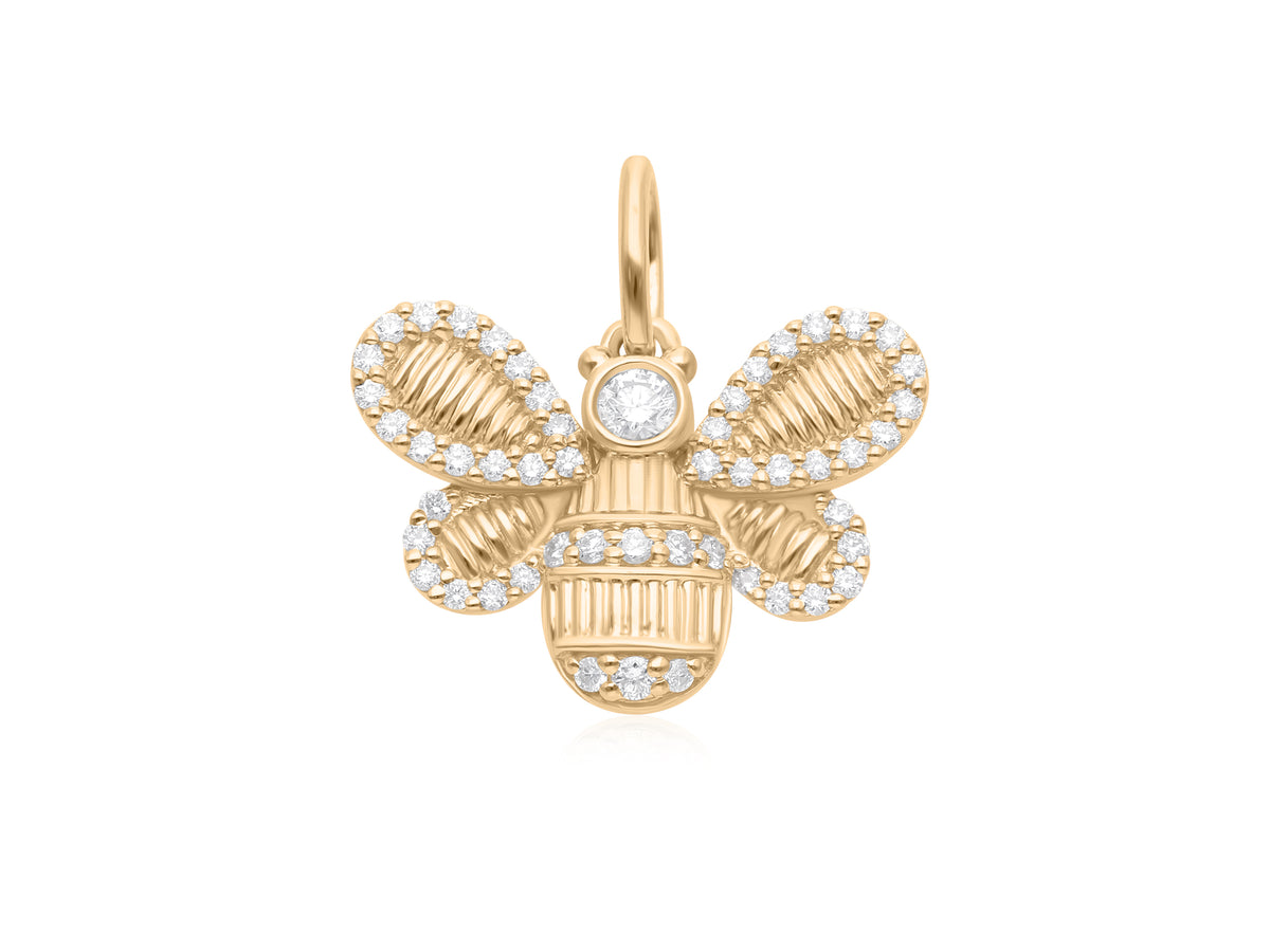 Diamond Bee Charm – Rachel Reid